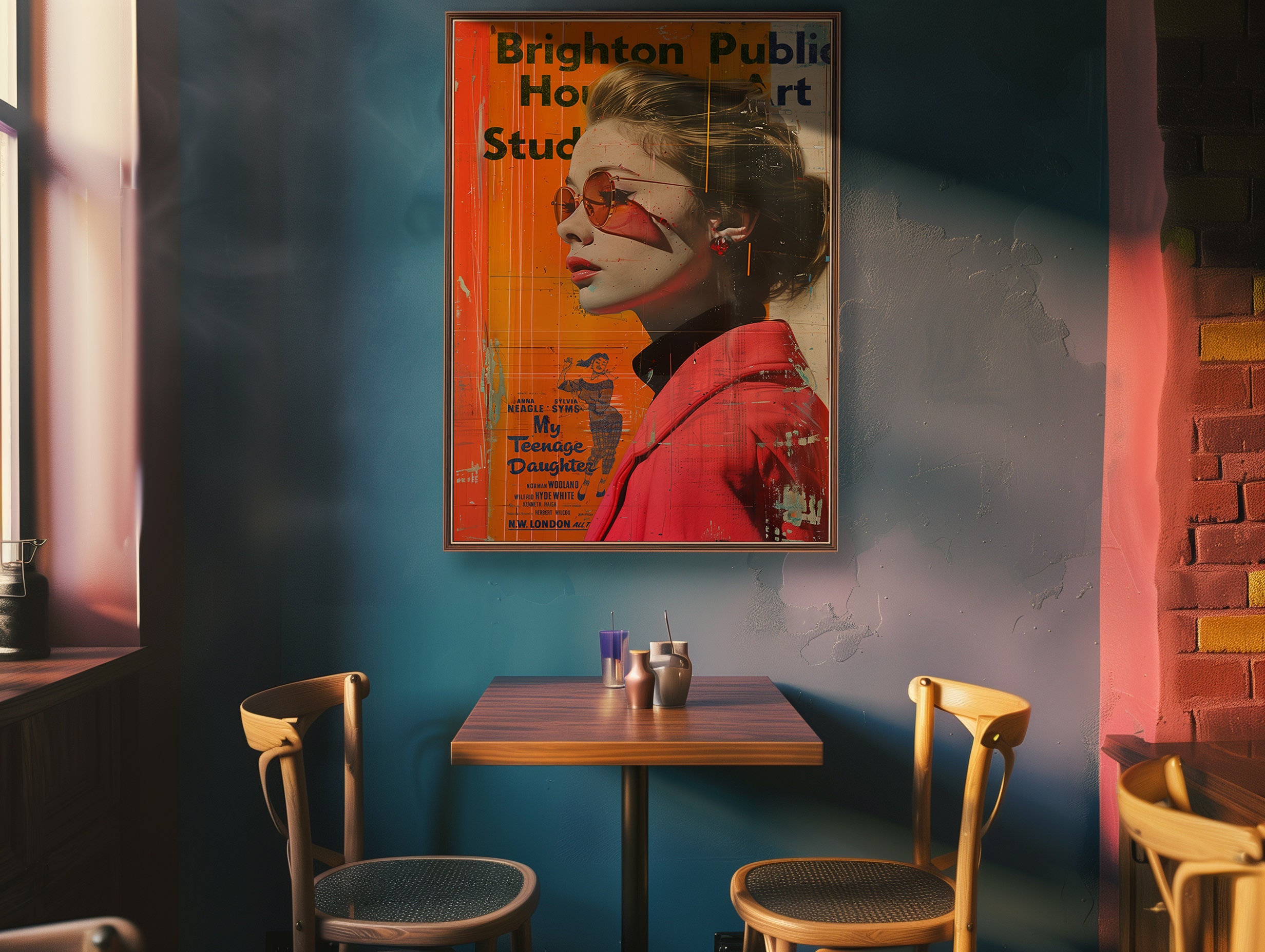 70s Pop Art, Magazine Cover Prints, Vintage Photo Print, Orange Bliss ...