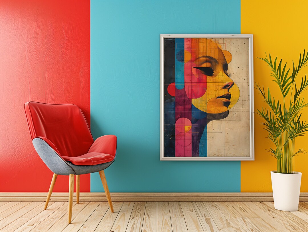70s Pop Art Digital Download, Vintage Photo Print, Trending Wall Art ...