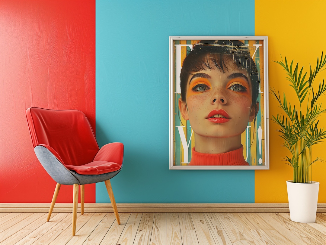 70s Pop Art Digital Download, Coastal Cowgirl, Trending Wall Art ...