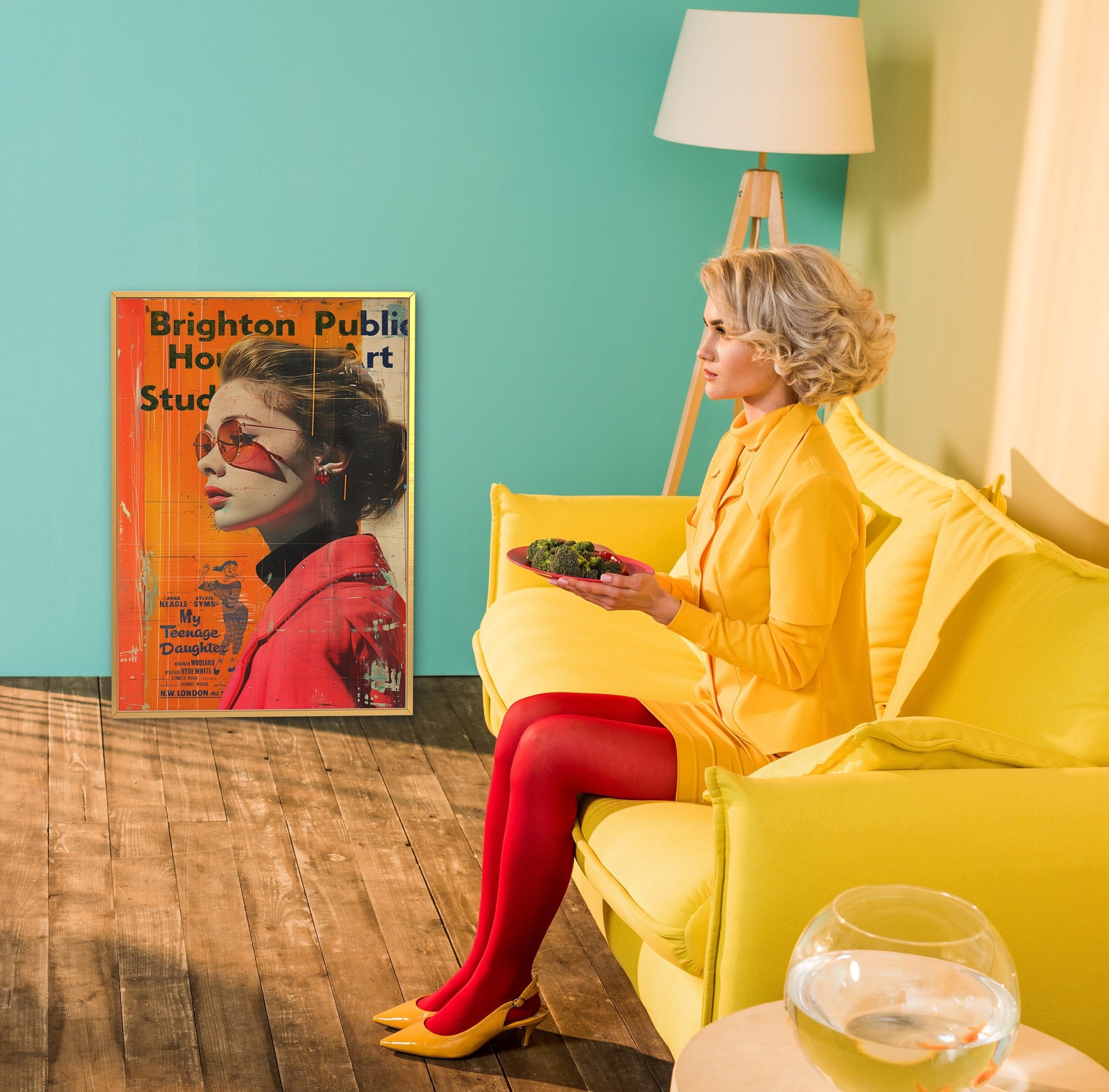 70s Pop Art, Magazine Cover Prints, Vintage Photo Print, Orange Bliss ...