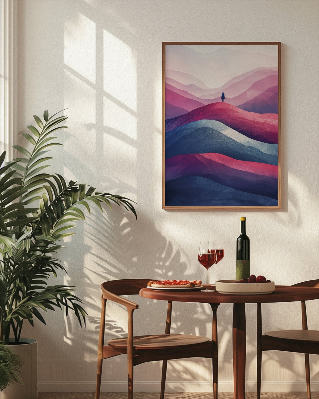 Journey From Dark to Light, Inspirational Tranquil Landscape PRINTED ...