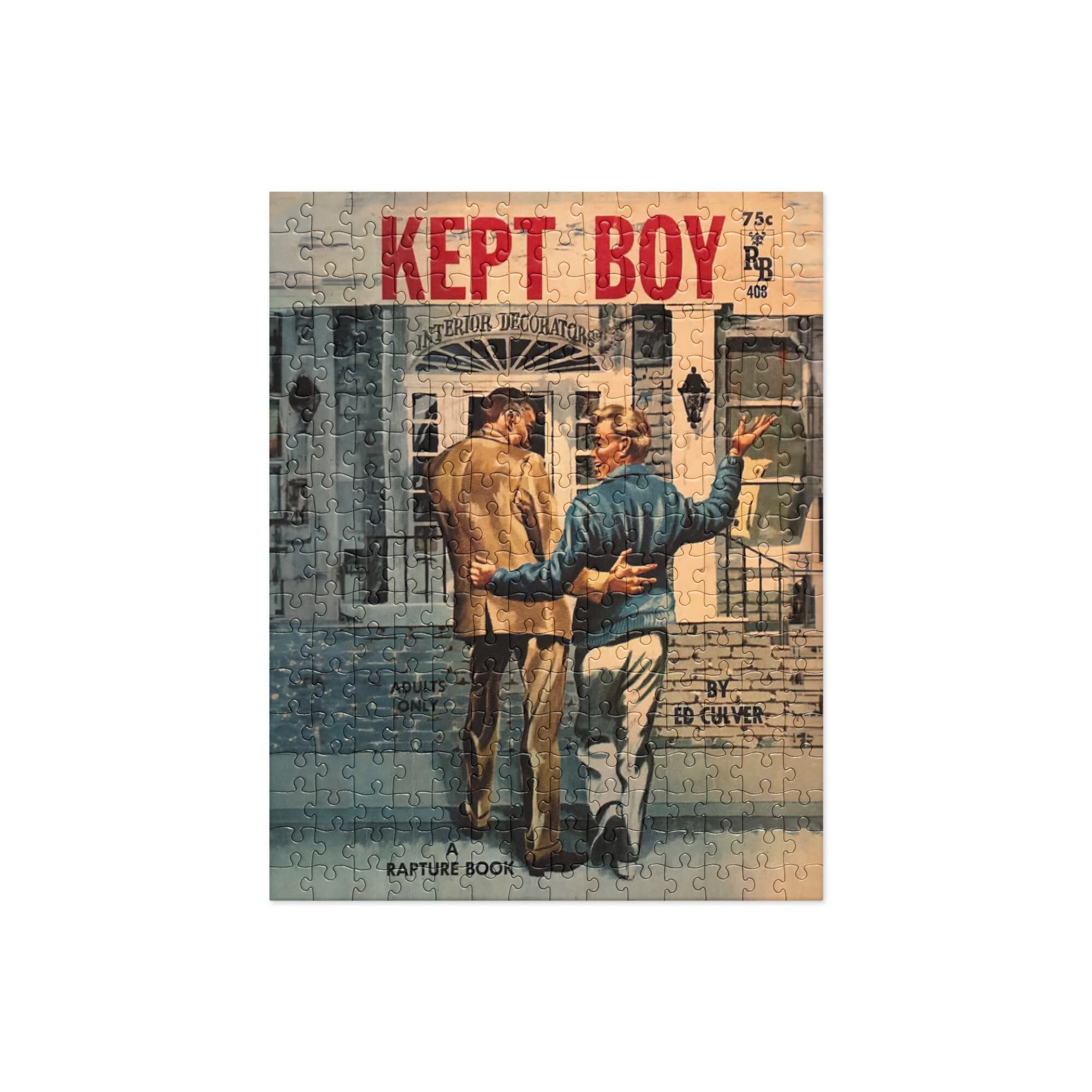 Kept Boy Gay Pulp Cover Puzzles - Etsy