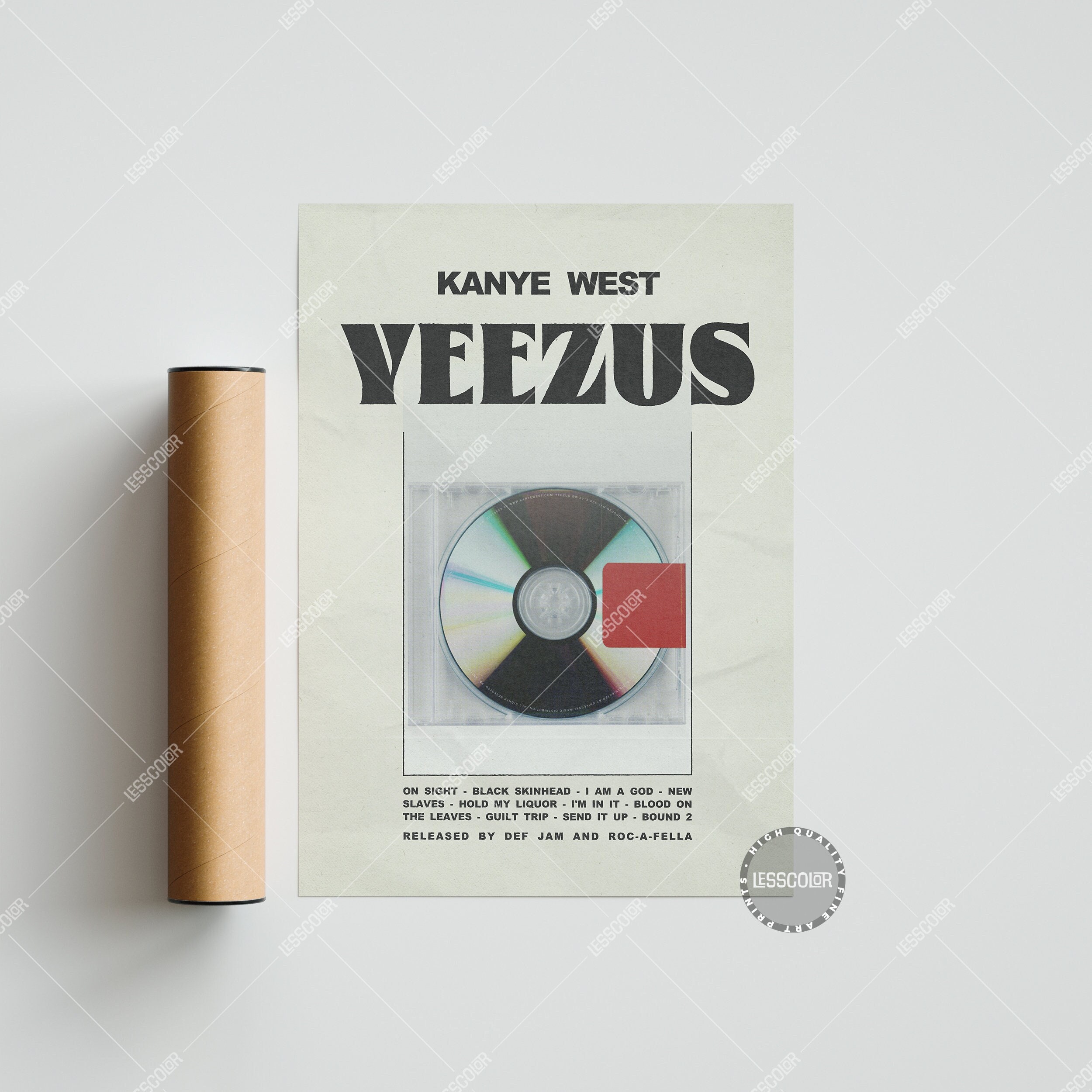 Yeezus Tour Poster Wallpaper