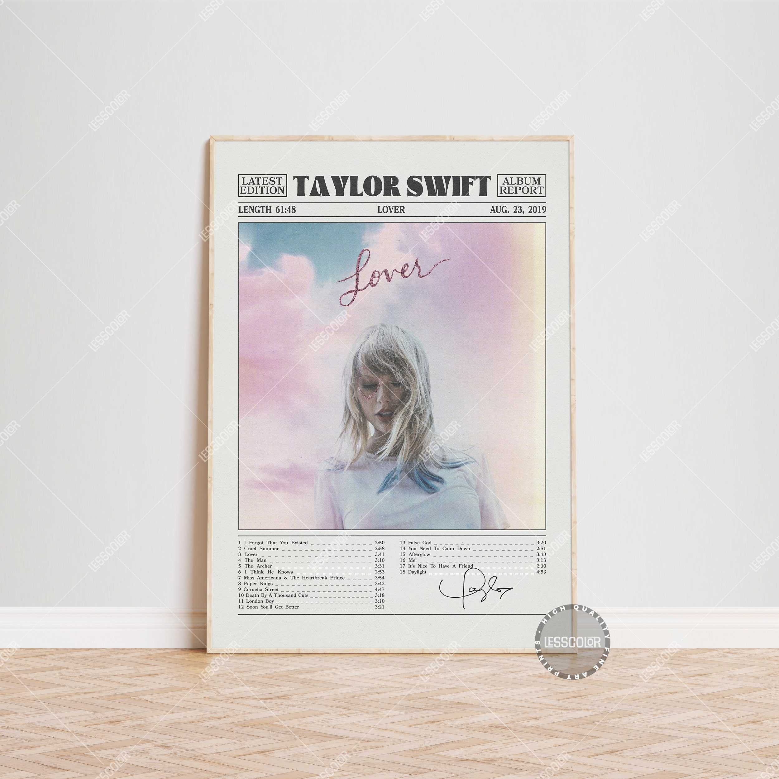 Taylor Retro, Lover Poster, Taylor, Taylor Posters