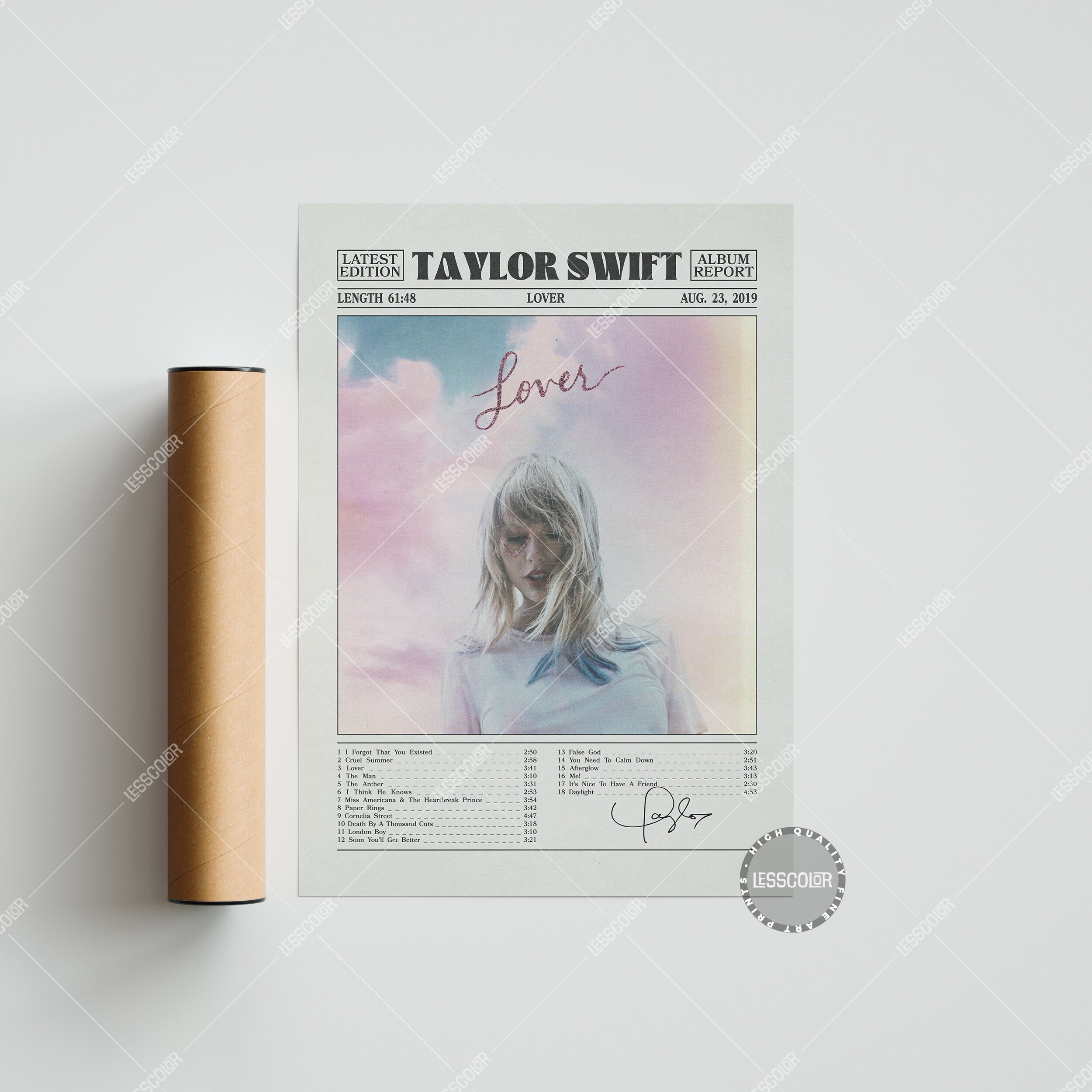 Taylor Retro, Lover Poster, Taylor, Taylor Posters