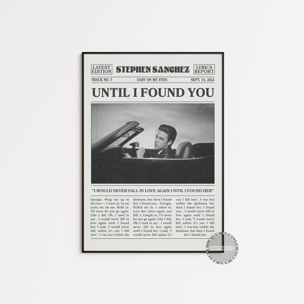 Stephen Sanchez Vinyl - Etsy