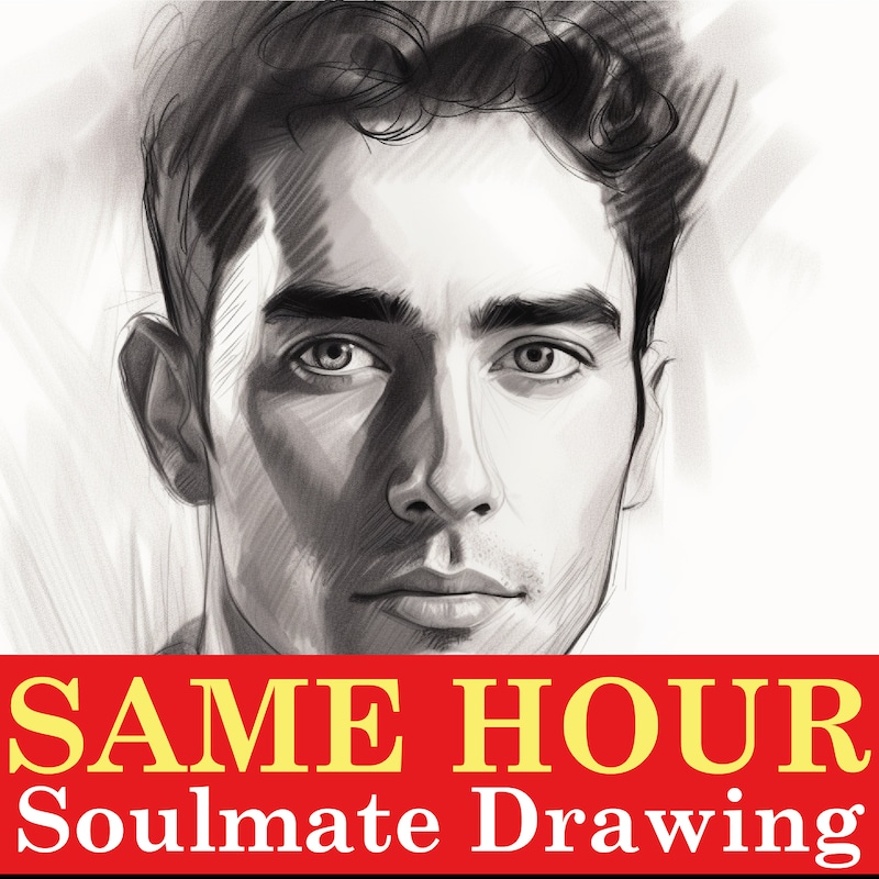 Free Soulmate Drawing - Etsy