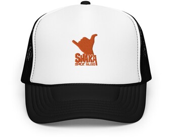 Battle Tribe Camo Shaka Trucker Hat - Etsy