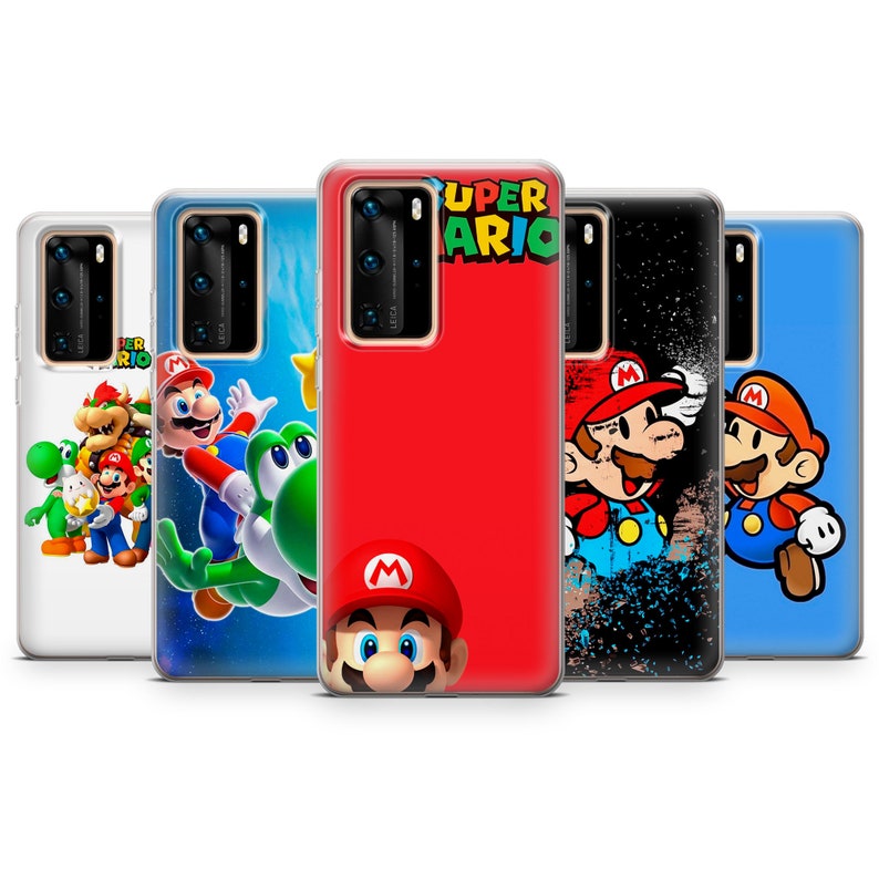 Super Mario Phone Case Cover for iPhone 15 14 13 12 Pro 11 XR SE ...