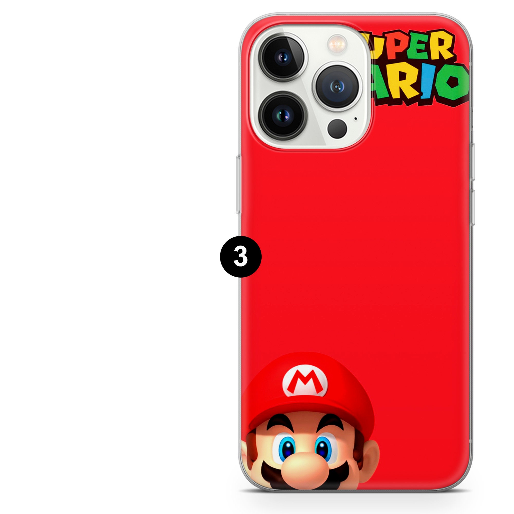 Super Mario Phone Case Cover for iPhone 15 14 13 12 Pro 11 XR SE ...