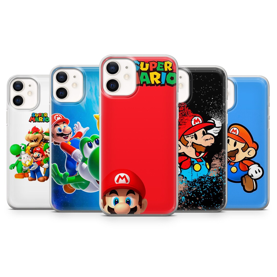 Super Mario Phone Case Cover for iPhone 15 14 13 12 Pro 11 XR - Etsy