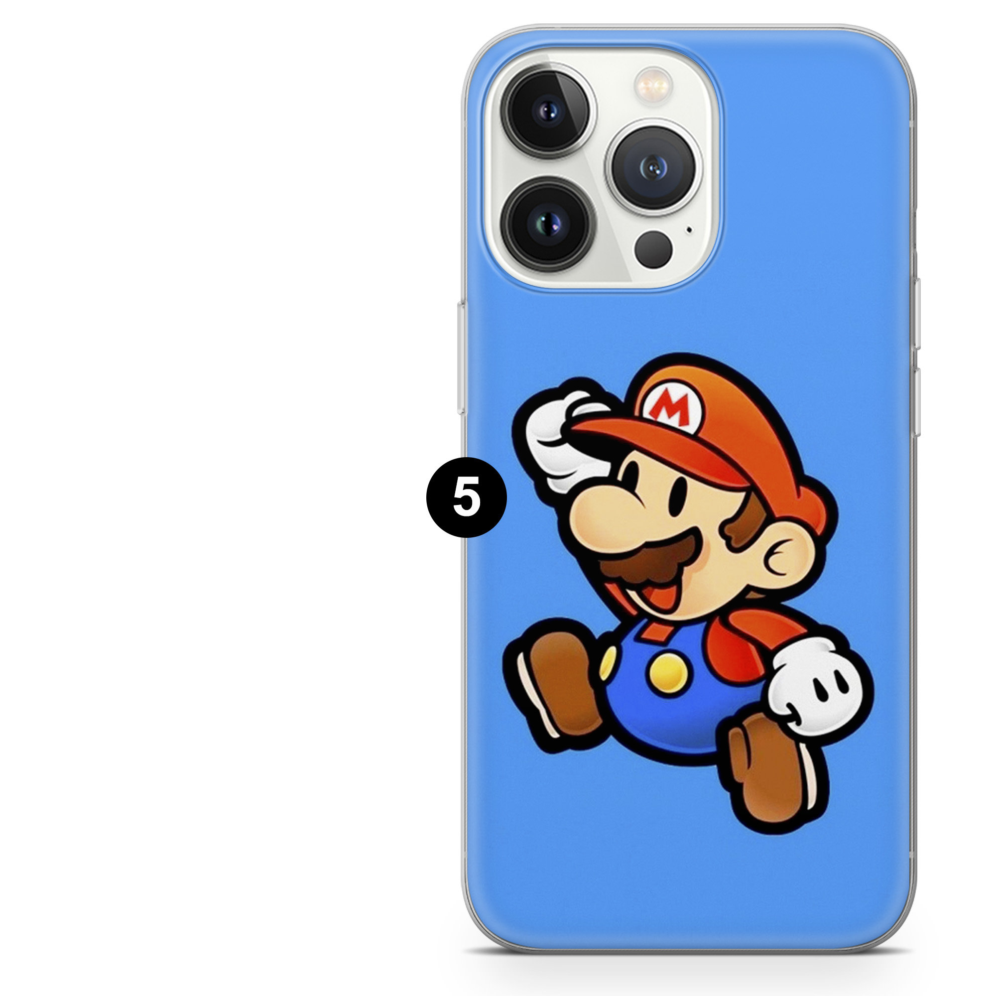 Super Mario Phone Case Cover for iPhone 15 14 13 12 Pro 11 XR SE ...
