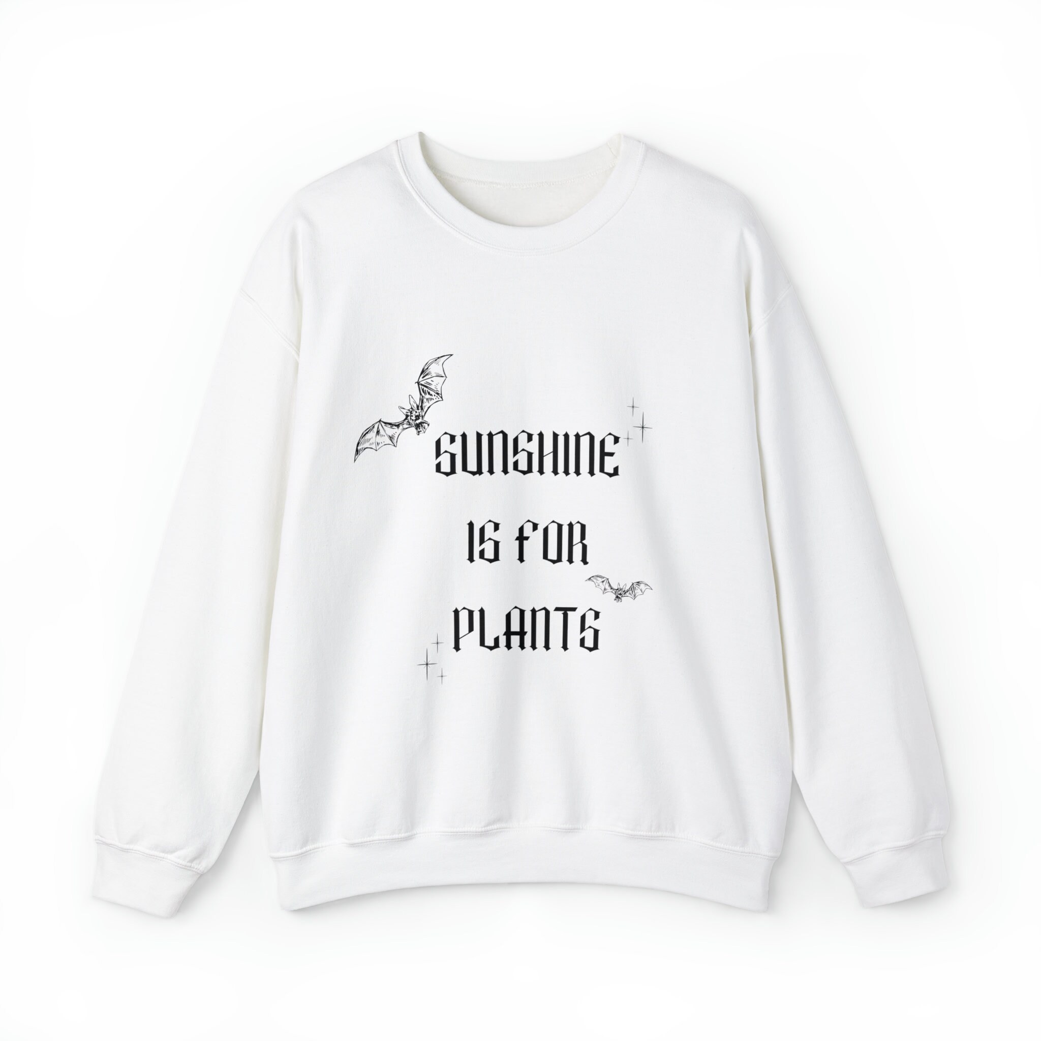 Sunshine is for Plants Sweatshirt Goth Sweater Pastel Goth - Etsy