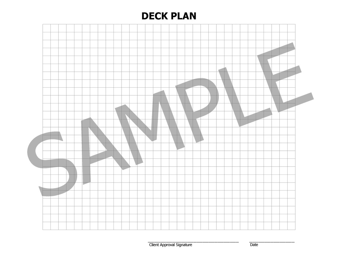 Detailed Deck Construction Contract - New or Remodel - Contractor ...