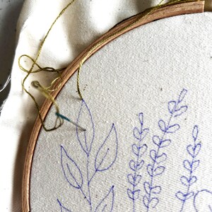 Beginner's Guide to Embroidery Stiches; Hand Embroidery Pattern ...