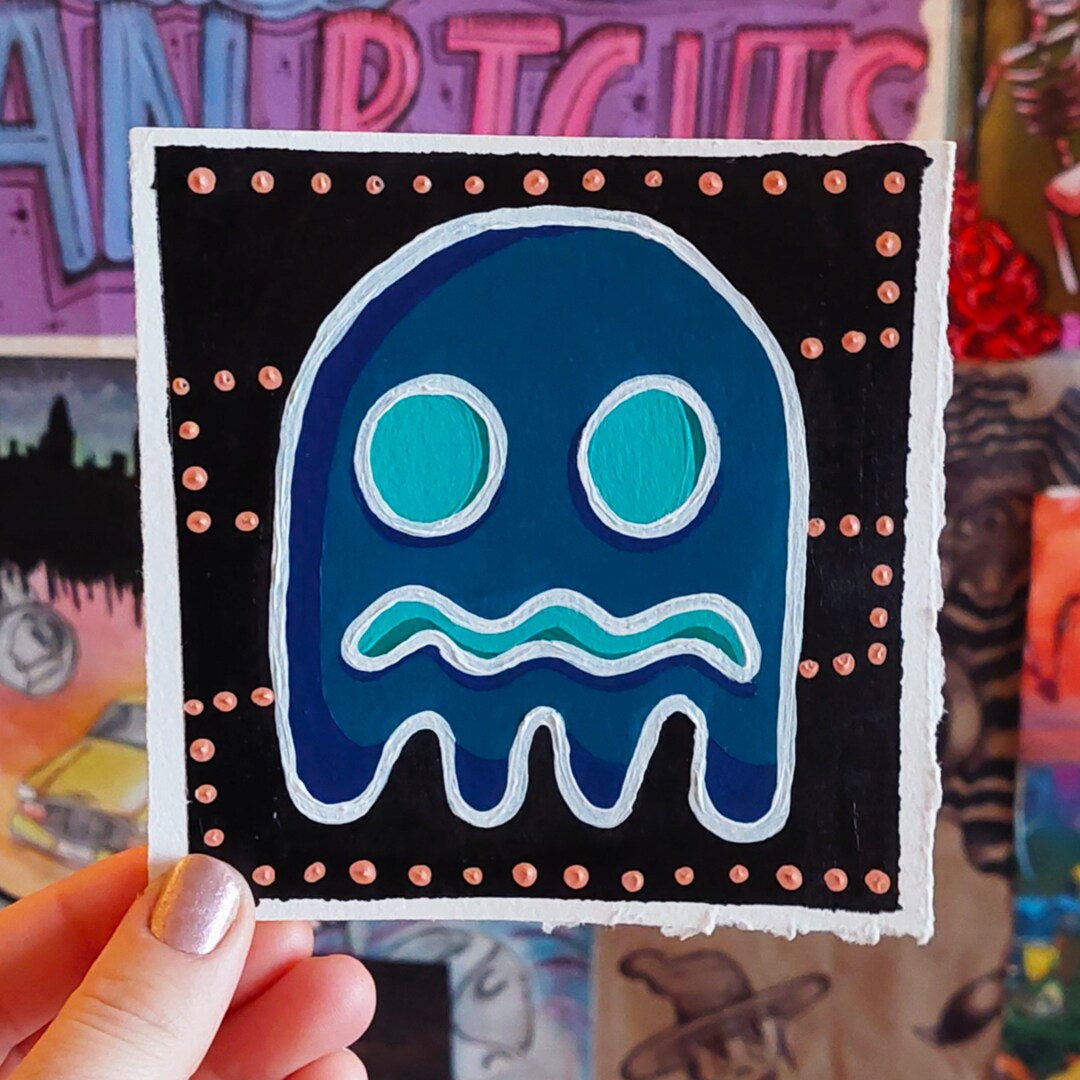 Power Pellet Ghost - Etsy