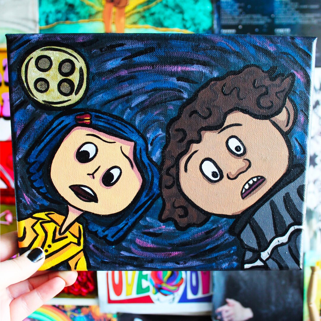 Coraline and Wybie - Etsy