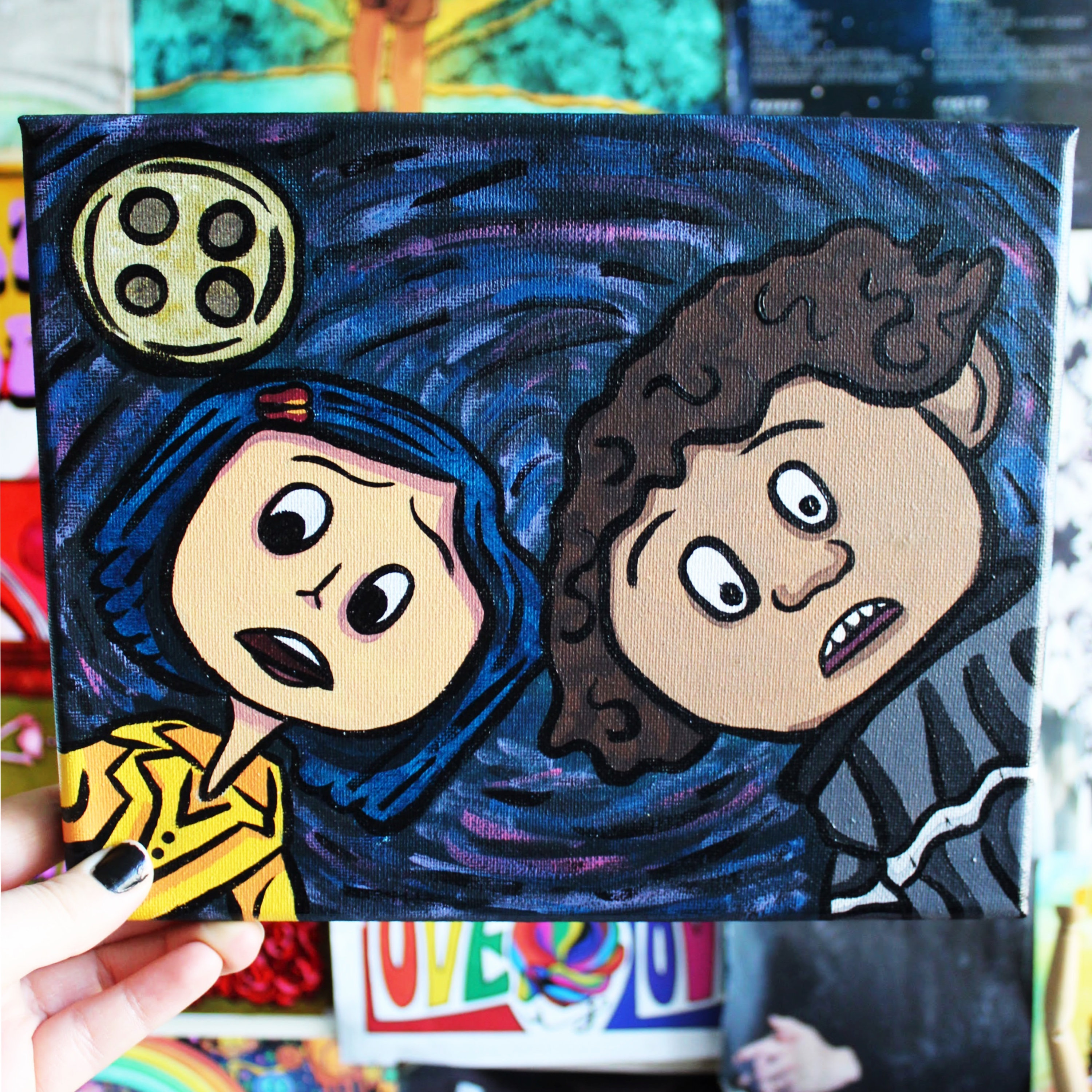 Coraline and Wybie - Etsy