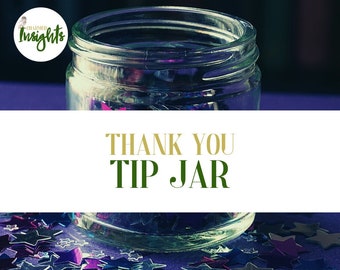 Tip Jar - Etsy