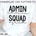 Admin Professionals Day Svg Admin Squad Svg Admin - Etsy