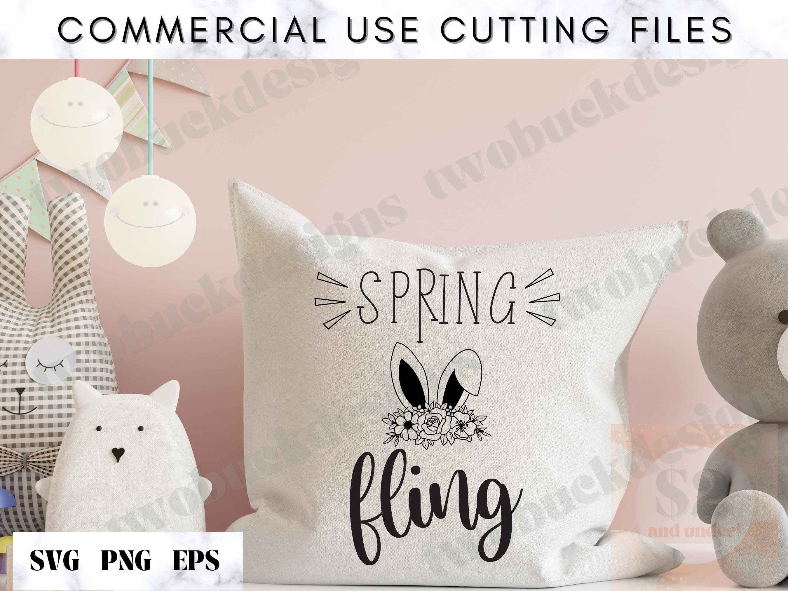 Spring Fling Svg, Spring Fling Png, SVG PNG EPS, Easter Svg, Cute ...