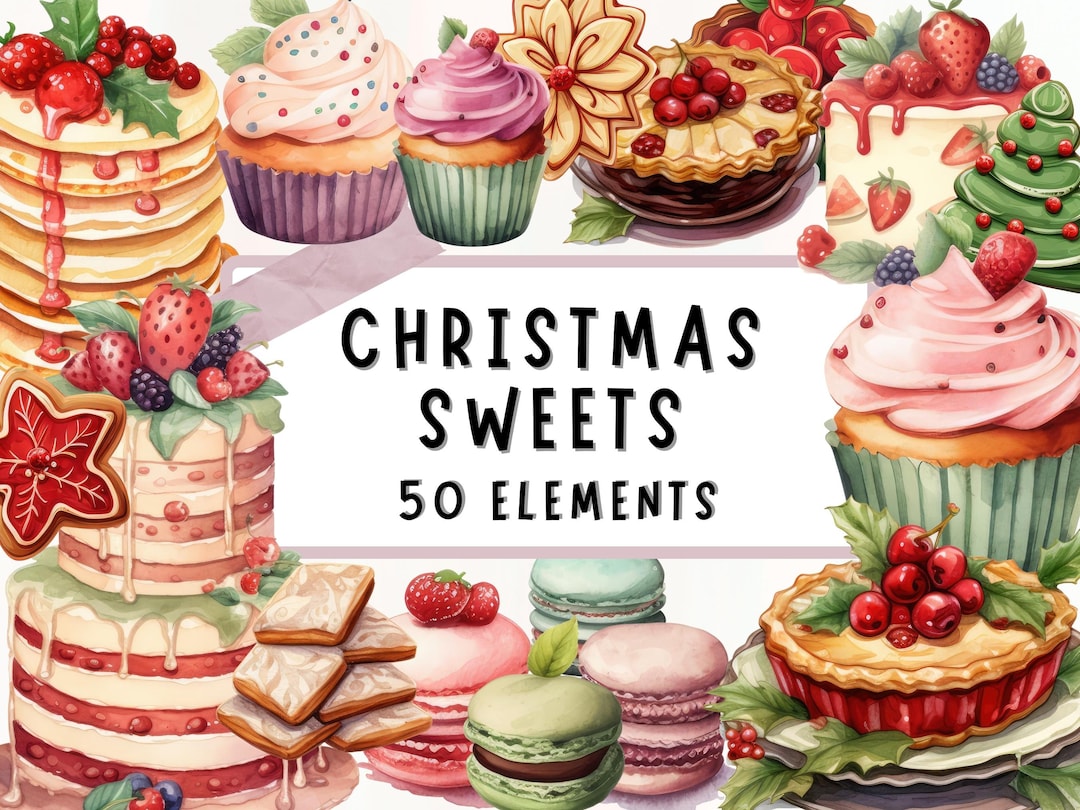 Christmas Cookies Clipart Desserts Png Christmas Clipart Cookies and ...
