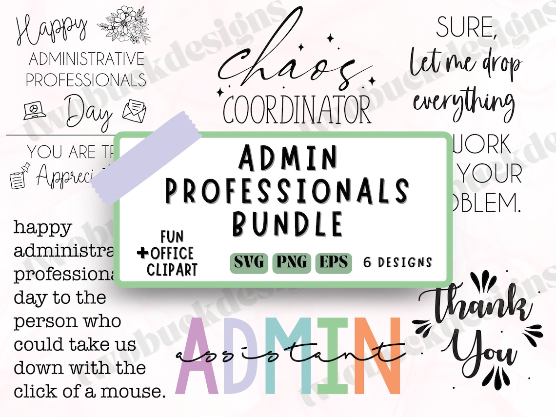 Admin Professionals Day Svg, Admin Svg Bundle, Admin Professional Day ...