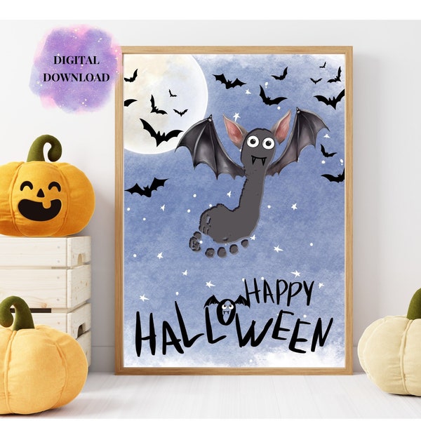 Bat Footprint - Etsy