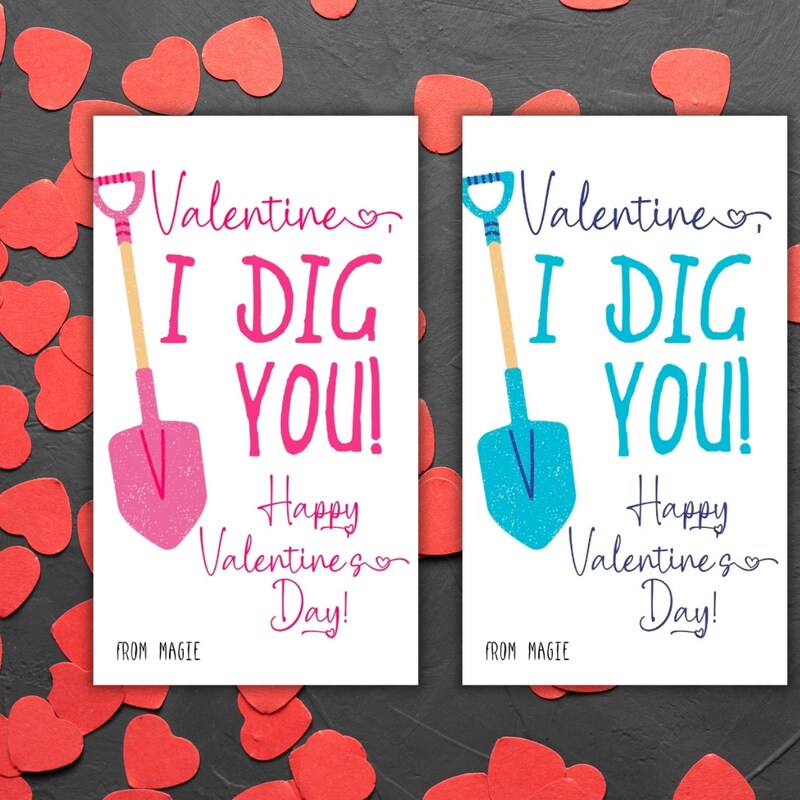I Dig You Valentine - Etsy