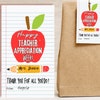 Teacher Appreciation Gift, Editable Printable Teacher Gift End of ...