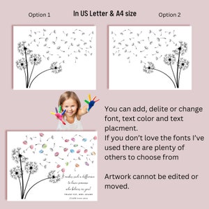 Teacher Appreciation Gift Editable Printable End of School Keepsake for ...