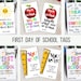 Teacher Appreciation Gift Editable Printable End of School Keepsake for ...