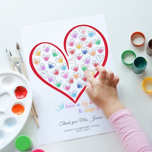 Custom Teacher Appreciation Gift, Editable Printable Teacher Gift End ...