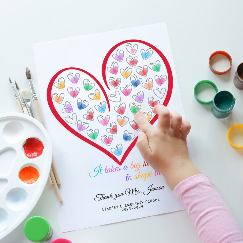 Custom Teacher Appreciation Gift, Editable Printable Teacher Gift End ...