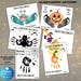 Halloween Handprint Footprint Art, Pumpkin Bat Trick or Treat Smell My ...