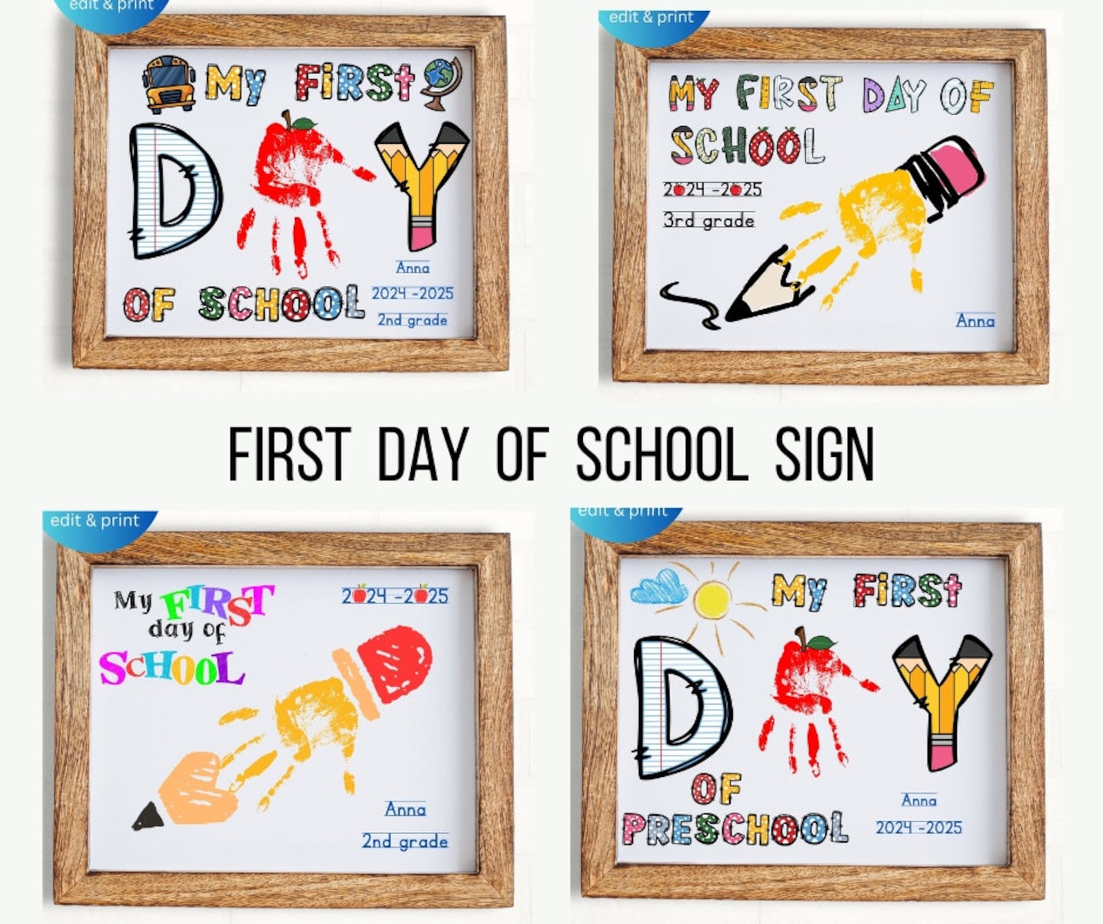 Teacher Appreciation Gift, Editable Printable Teacher Gift End of ...