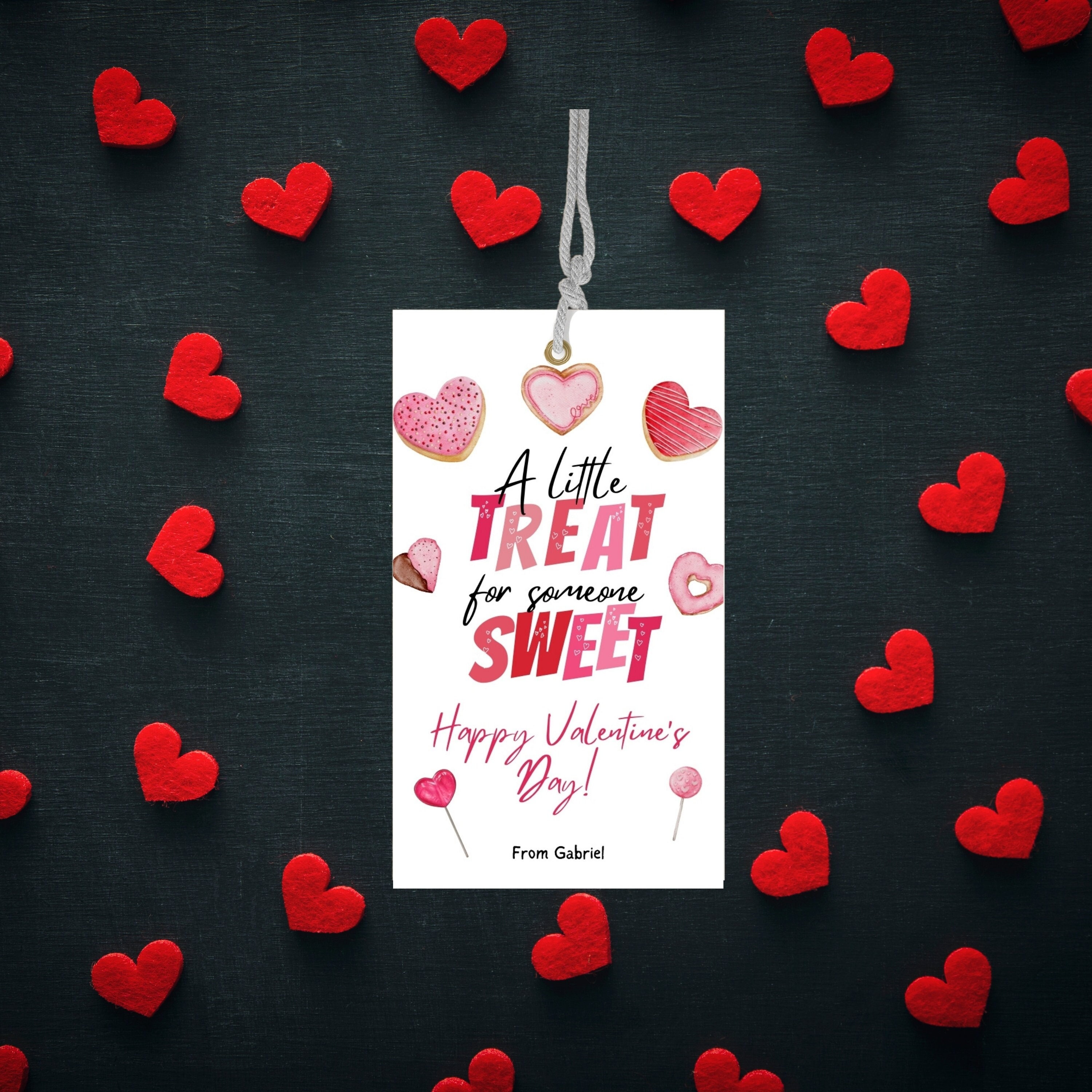 Printable Special Treat for Someone Sweet Valentine's Day Tag Kids ...