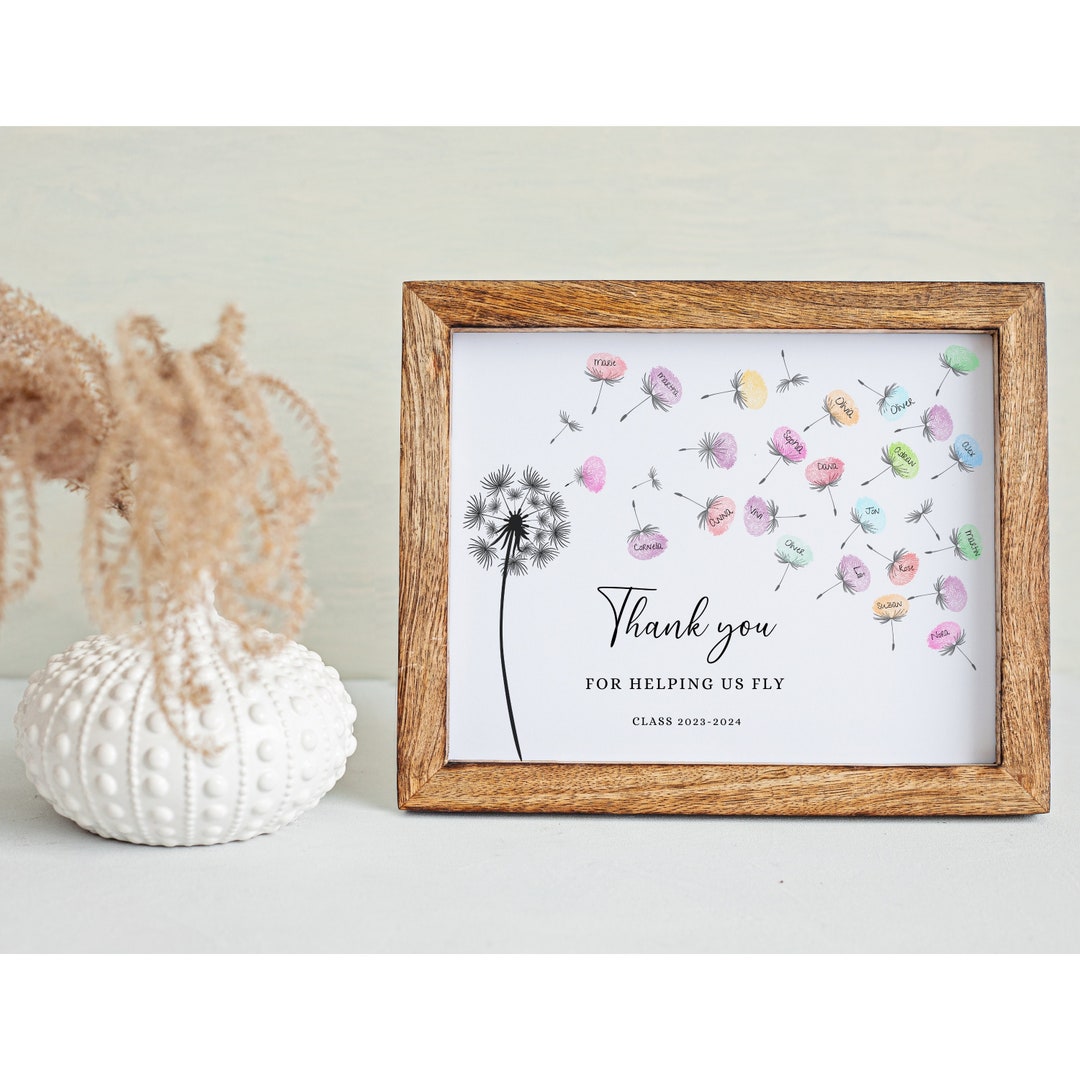 Teacher Appreciation Gift, Editable Printable Teacher Gift End of ...