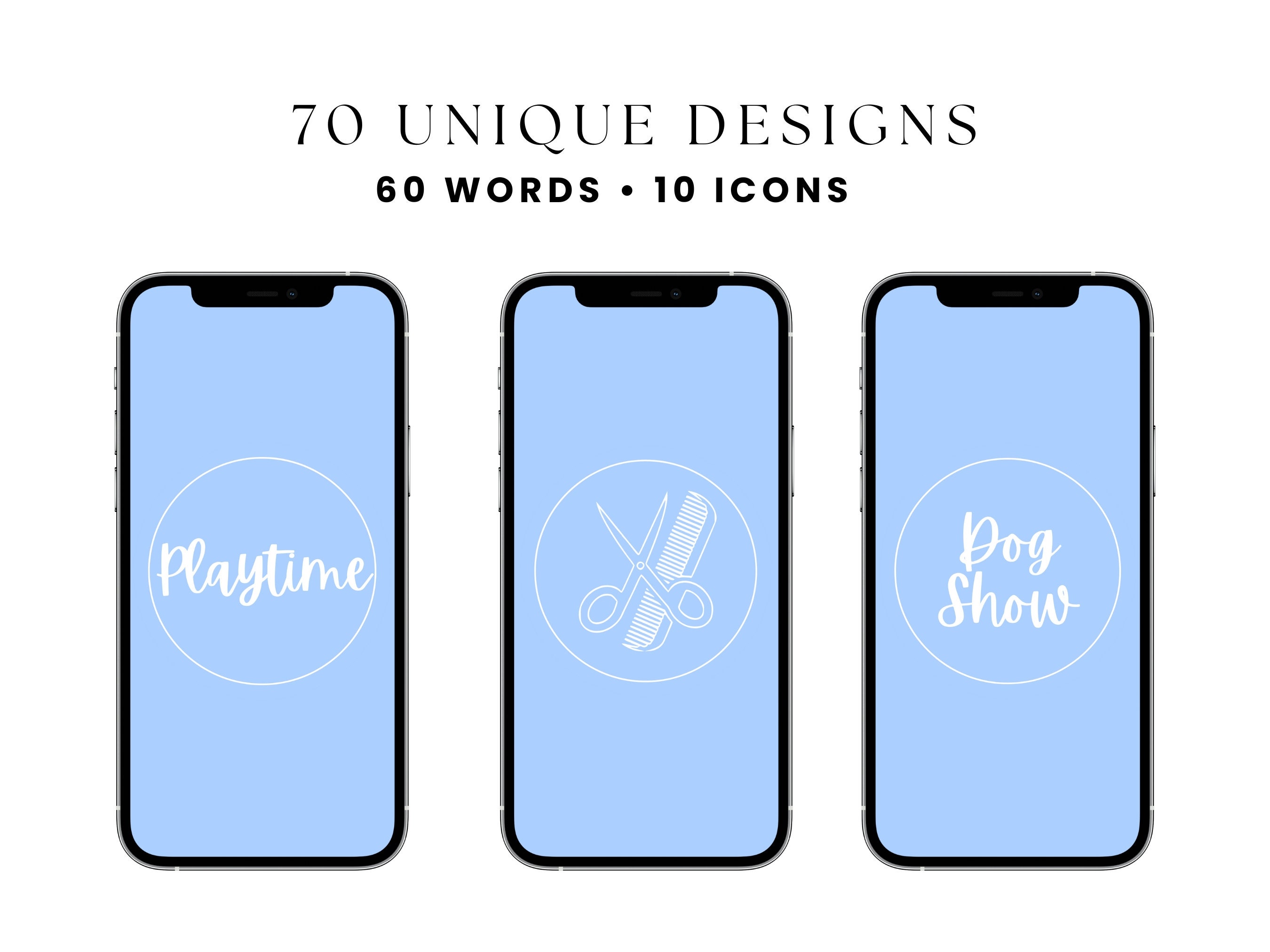 70 Dog Instagram Highlight Covers, Blueberry Milk Color, Pets Story ...