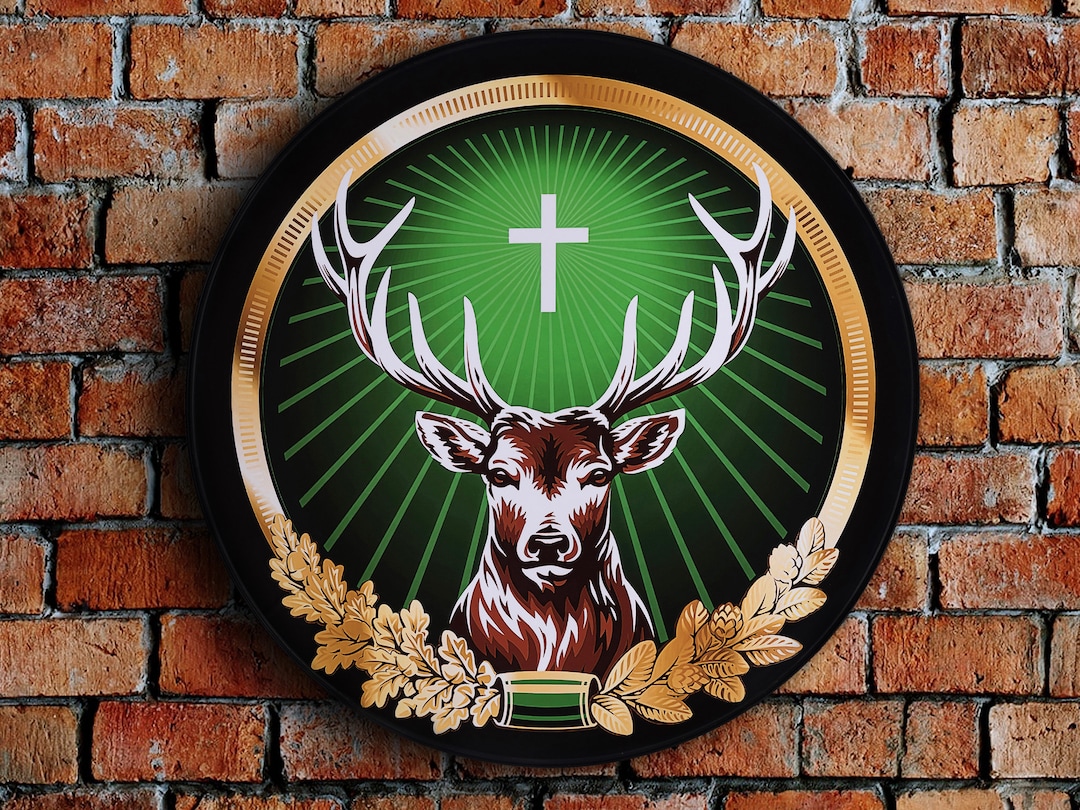 BIG 3D Jagermeister Neon LED Logo Backlit Sign to Bar Pub - Etsy