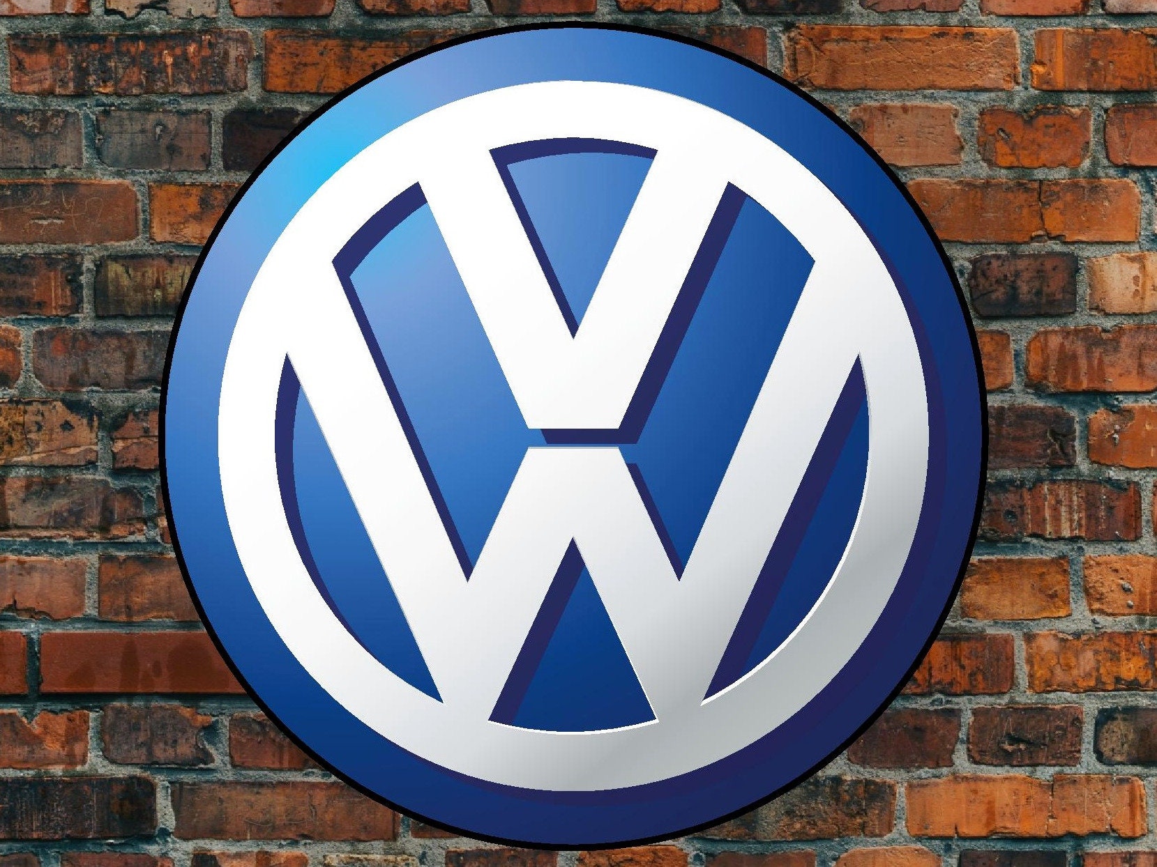 Big 3D LED Volkswagen Logo Sign 50-80 CM Advertisement - Etsy Sweden