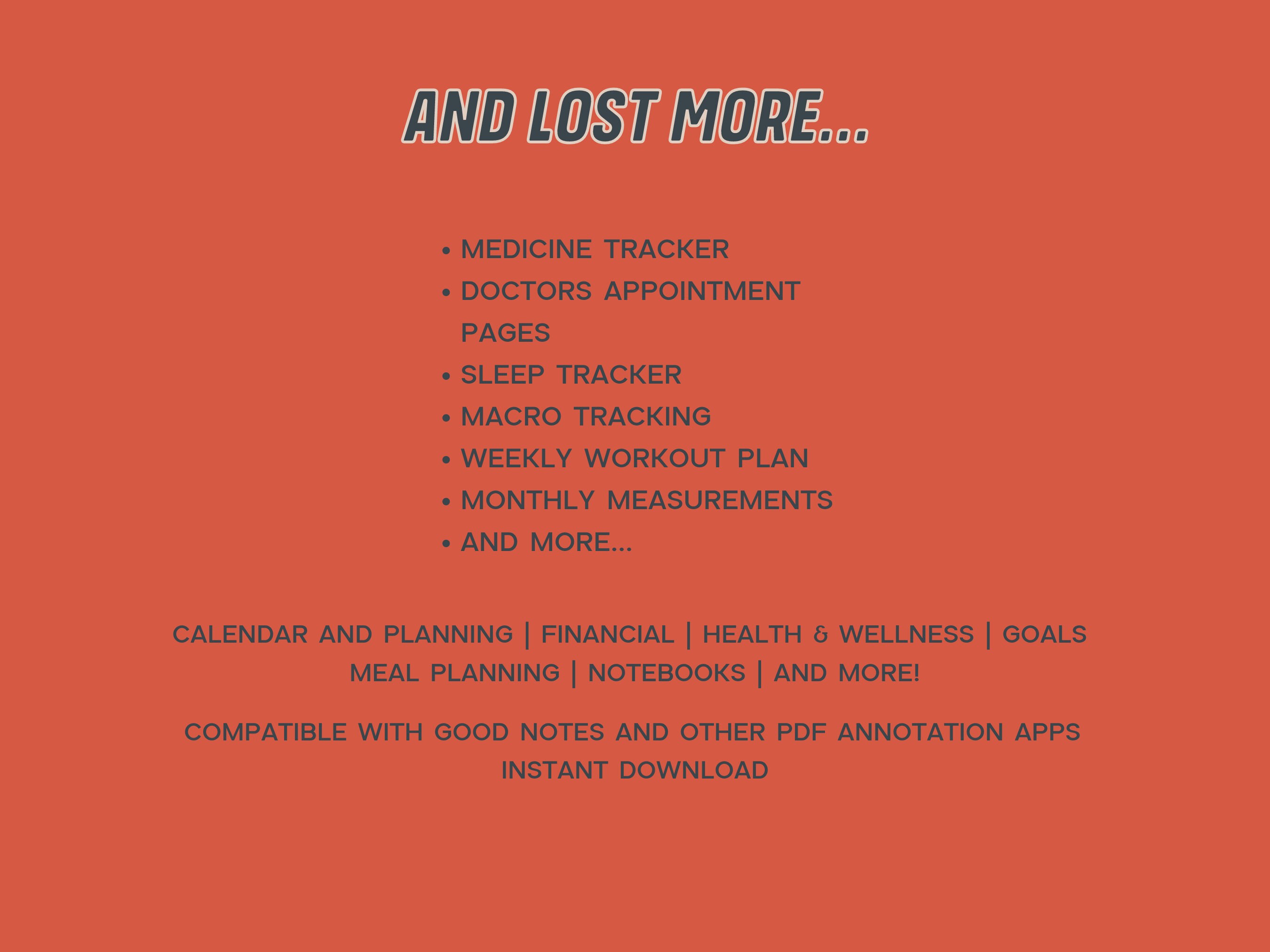 ADHD Digital Planner (made by an Adhder) for Ipad, Goodnotes + Android ...