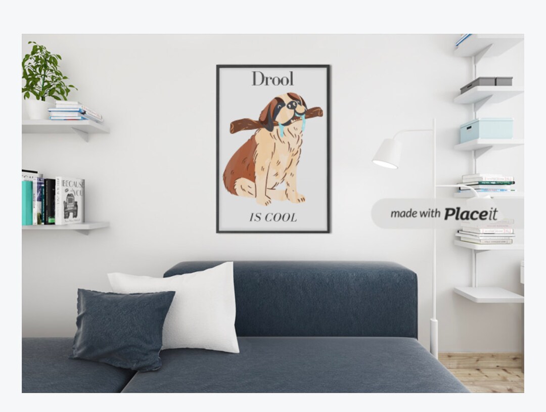 Drool is Cool Print - Etsy