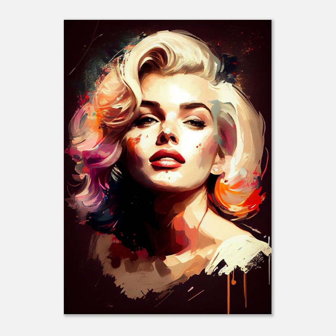 Marilyn Monroe Premium Matte Paper Poster - Etsy