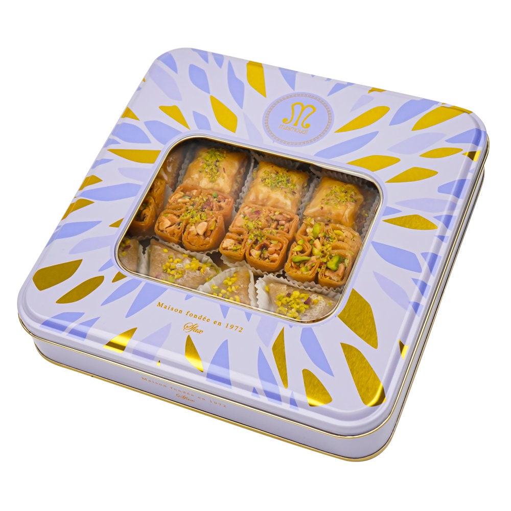 Masmoudi Luxury Baklava Delights Gift Box Assortment Turkish Middle ...