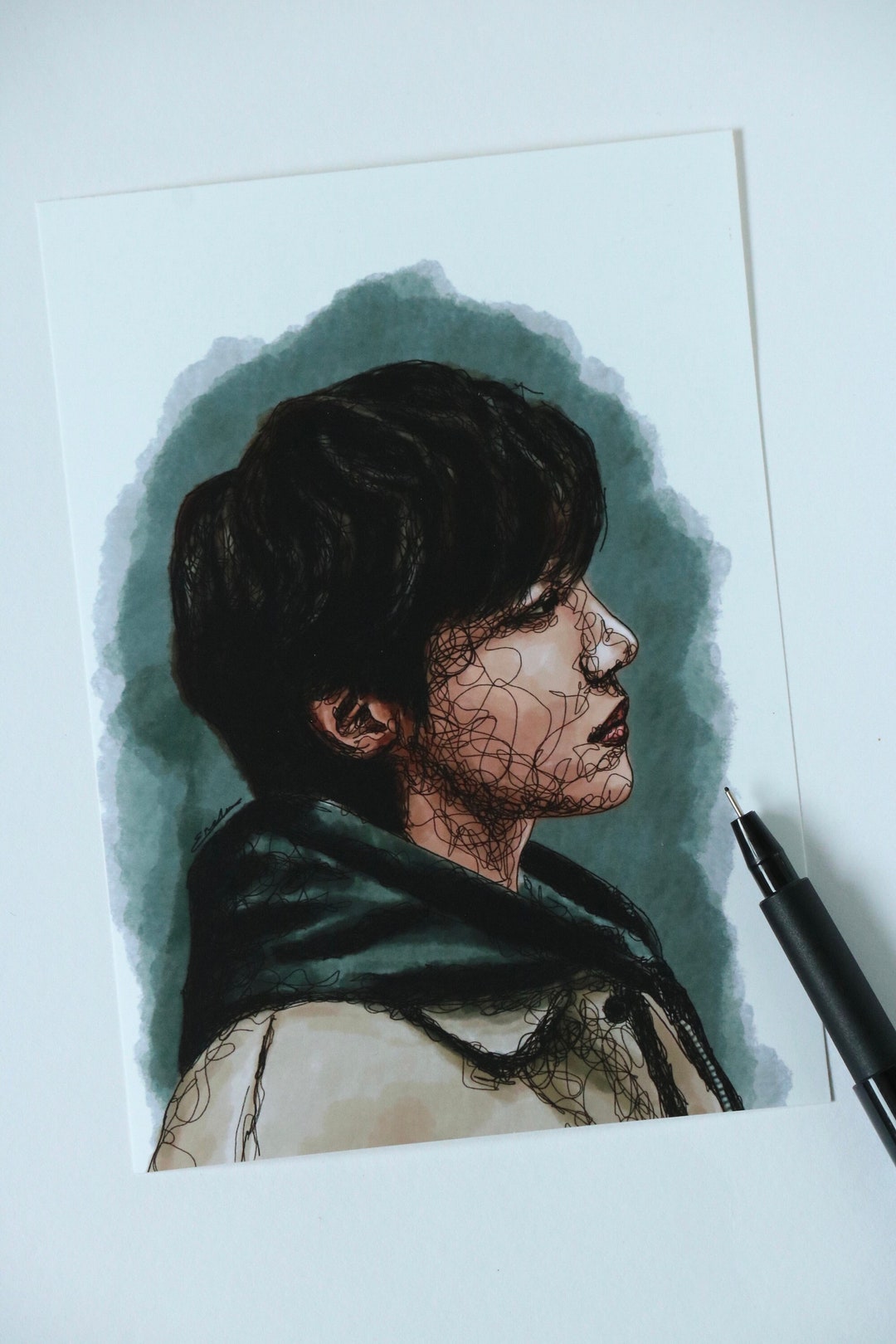 BTS J-hope Hobi Art Print / Poster Fan Art A6 A5 K-pop - Etsy