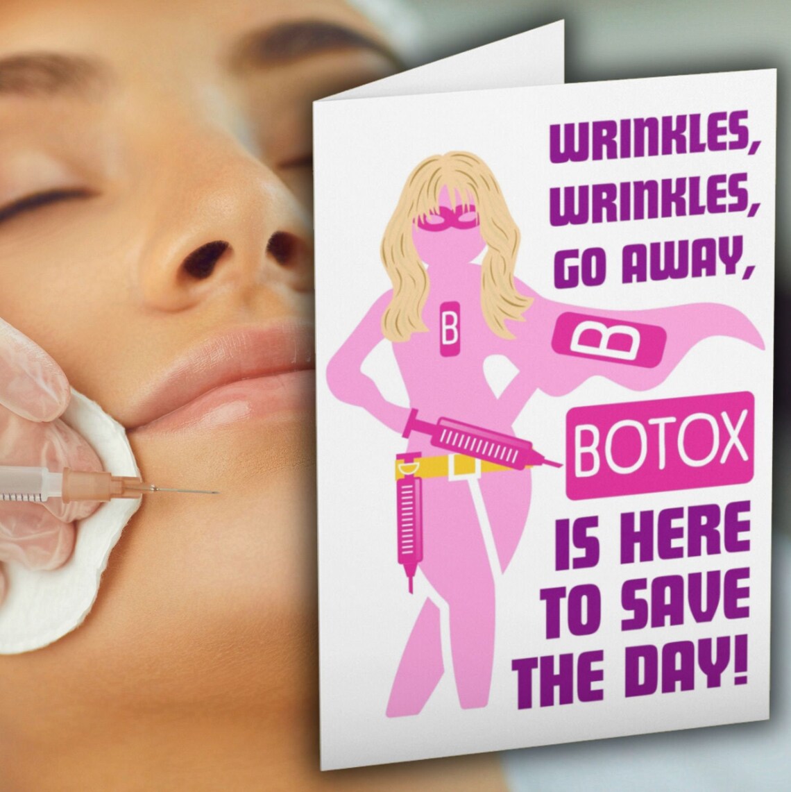 Botox Birthday Card, Funny Botox Card for Best Friend, Botox Card for ... Botox Birthday Card, Funny Botox Card for Best Friend, Botox Card for ...