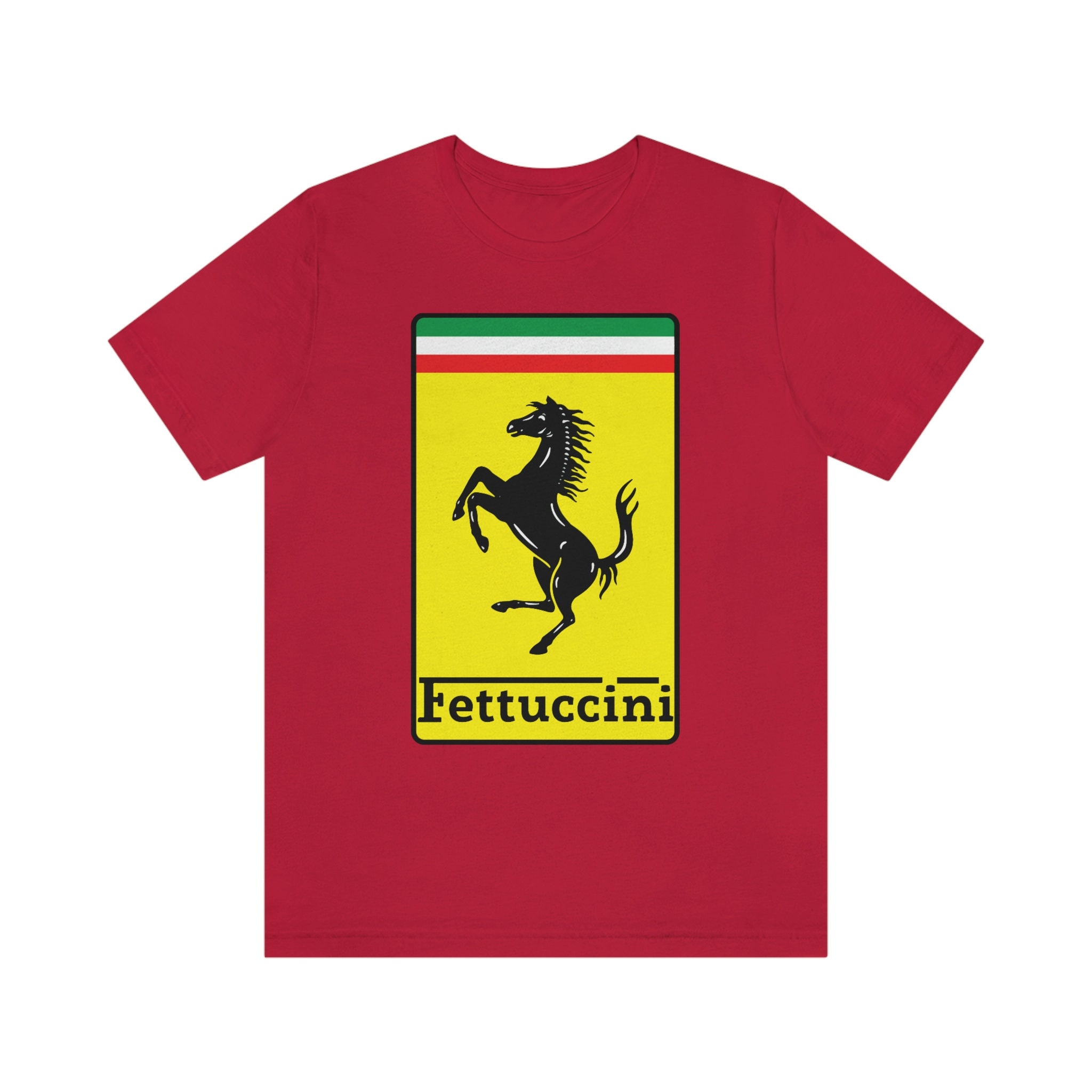 Ferrari Funny Fettuccine Shirt F1 Team Ferrari Formula 1 Tshirt ...