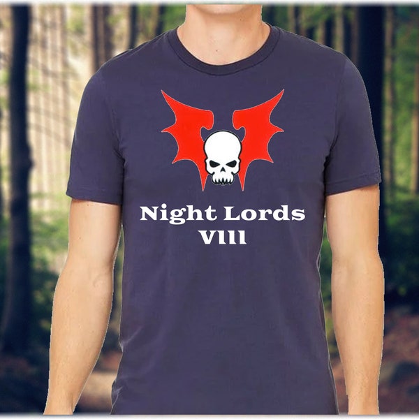 40k Night Lords Shirt - Etsy Australia