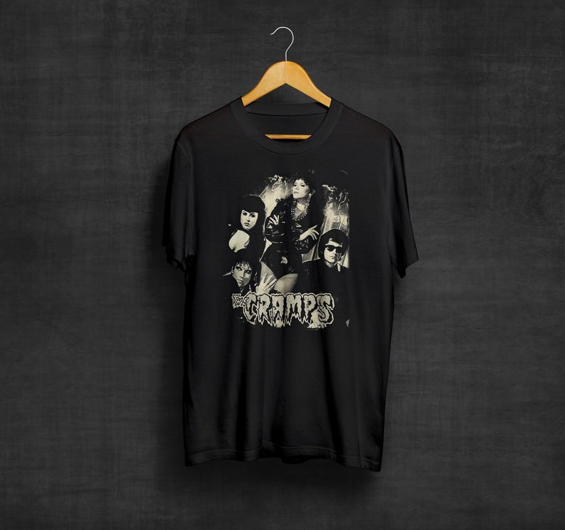The Cramps Black T-shirt Punk Rock Garage Rock Band - Etsy